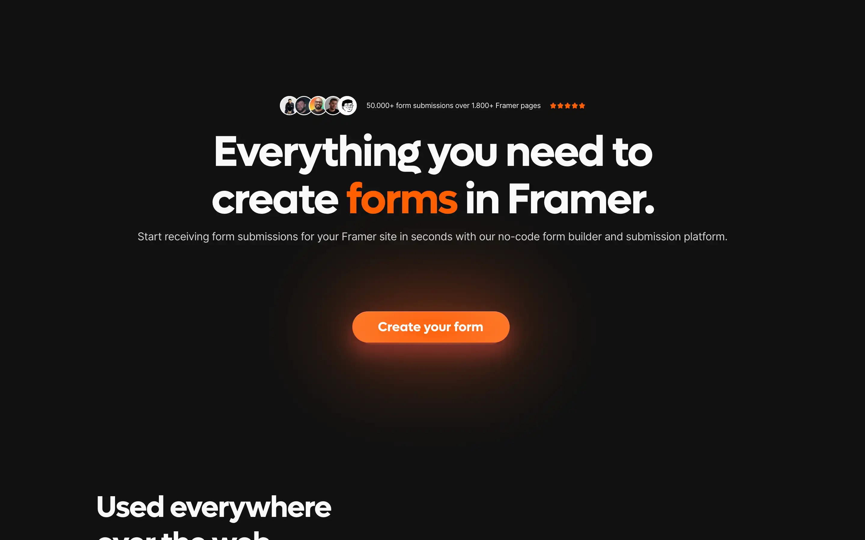 MagicForm — Create and collect custom forms in Framer - Fountn