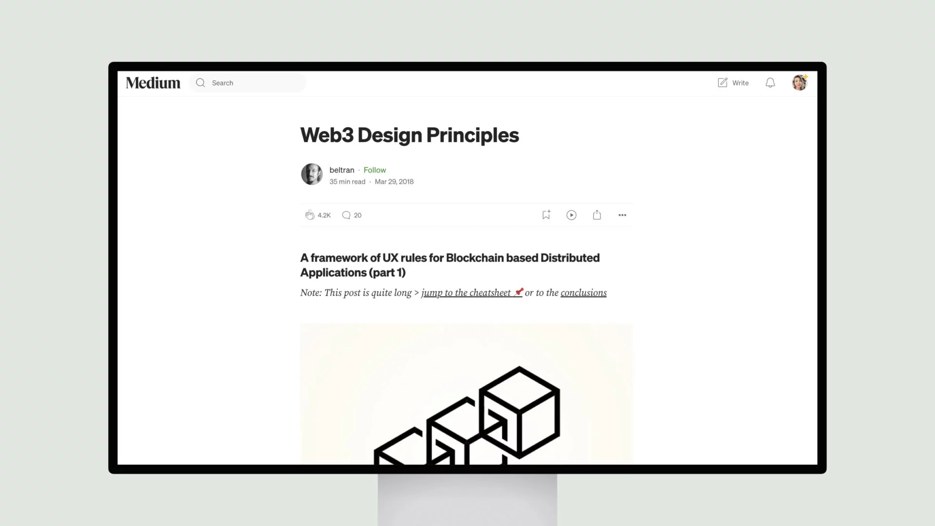Web3 Design Principles - A framework of UX rules for Blockchain - Fountn