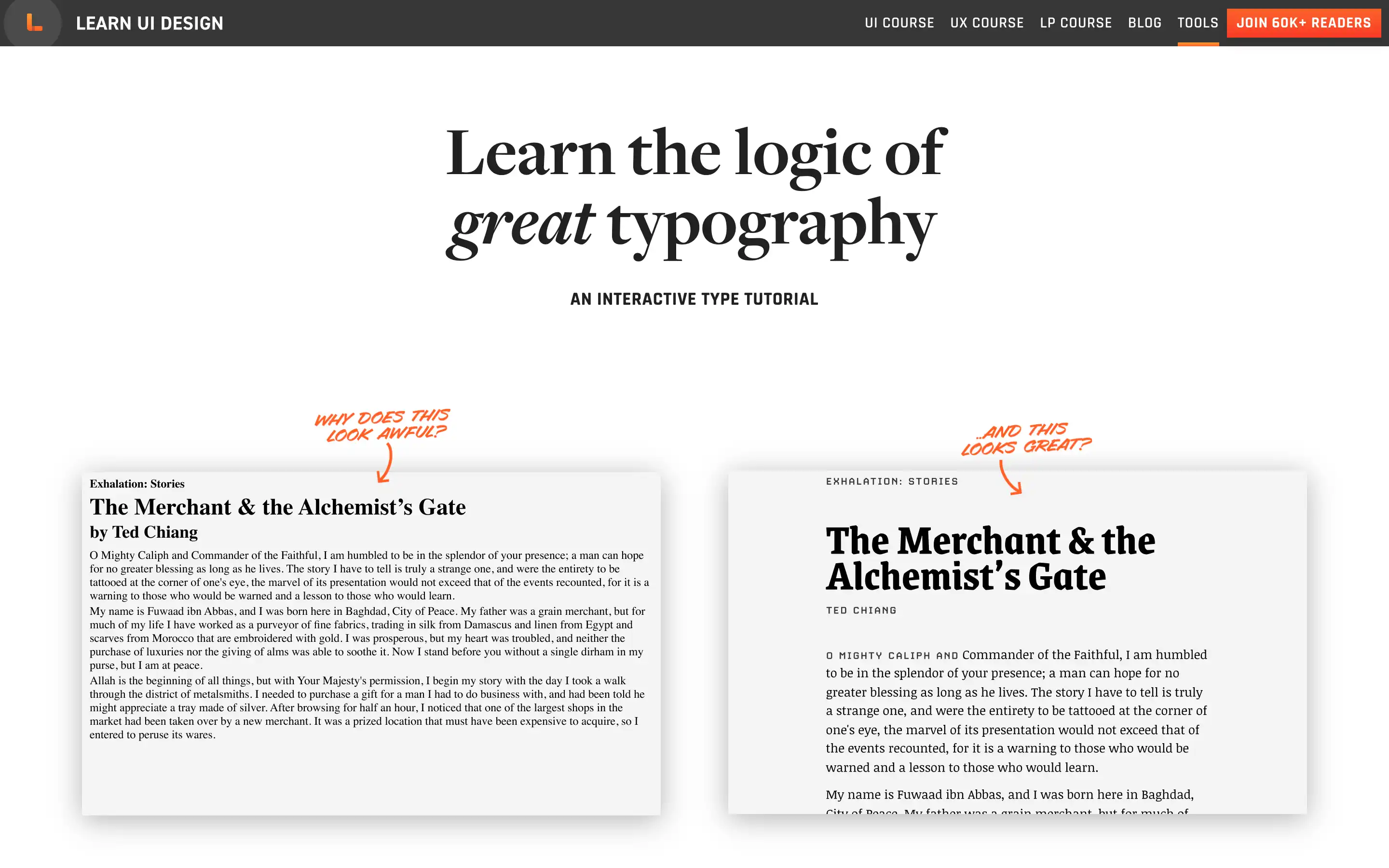 Interactive Typography Tutorial - Fountn
