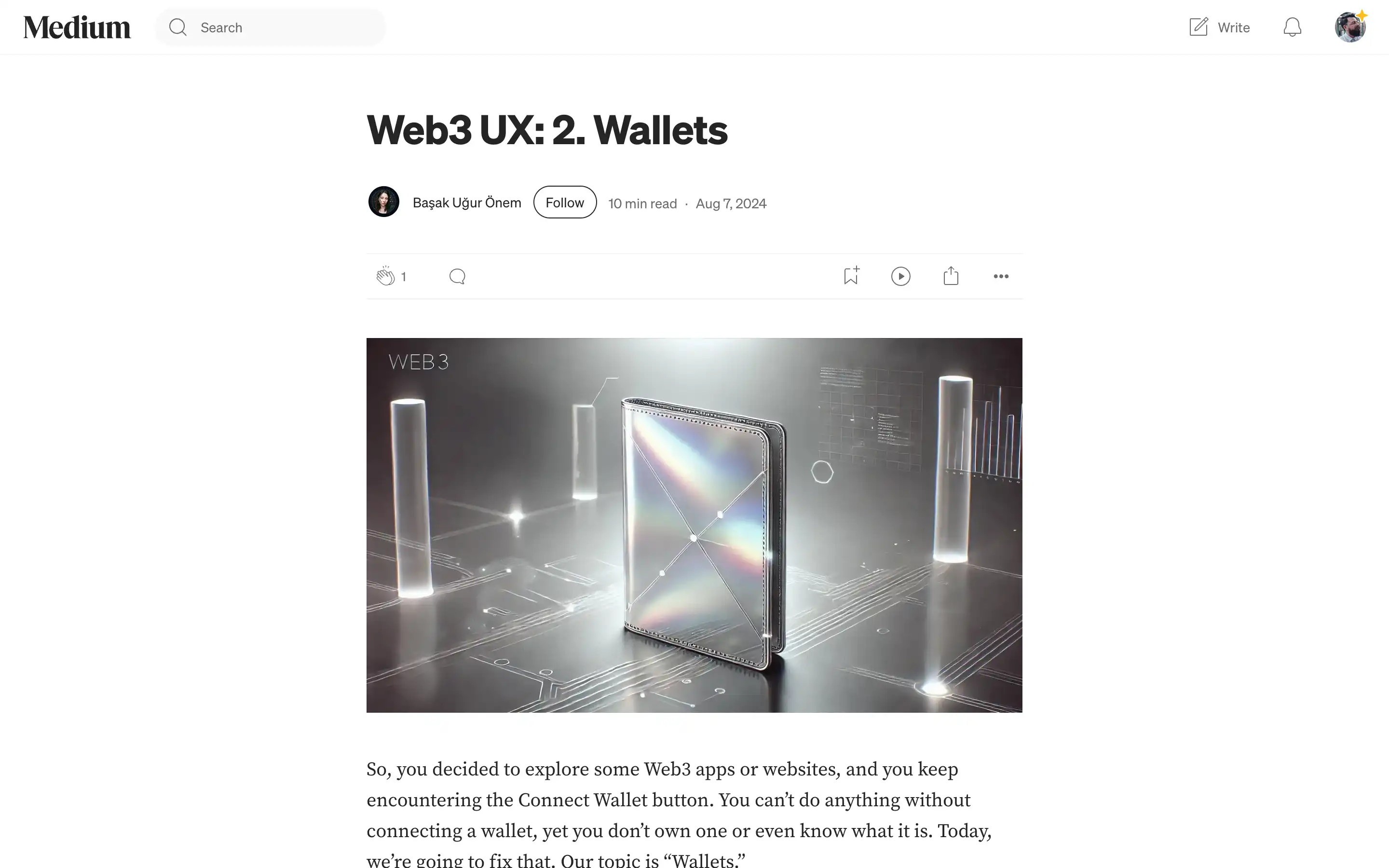 Web3 UX: 2. Wallets - Fountn