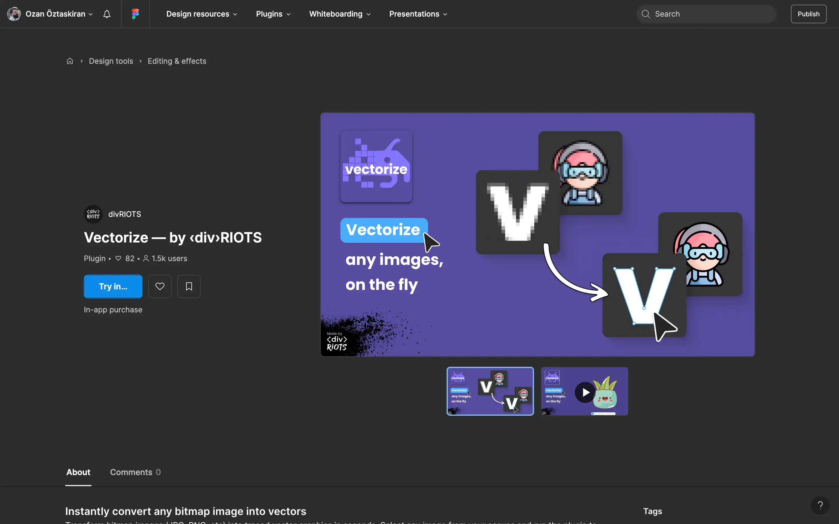 Vectorize — Convert any bitmap image into vectors - Fountn