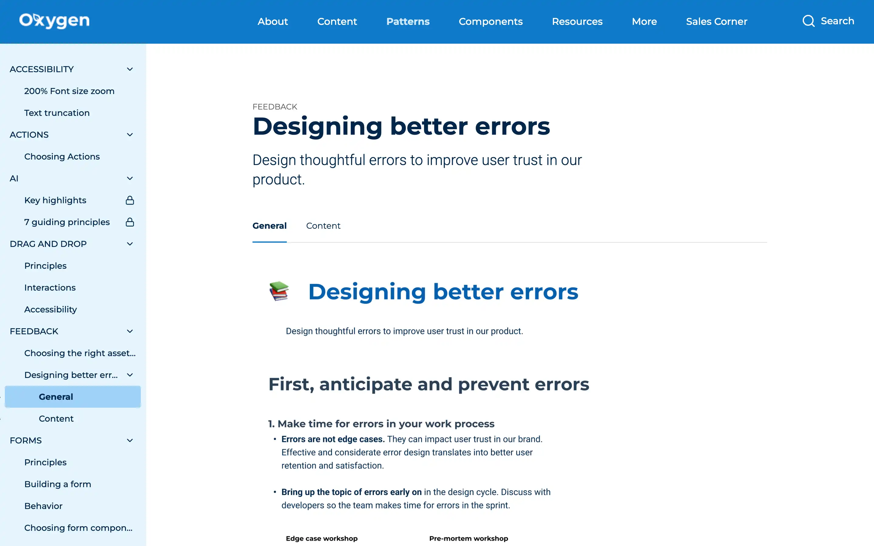 Doctolib Design System - Designing better errors - Fountn